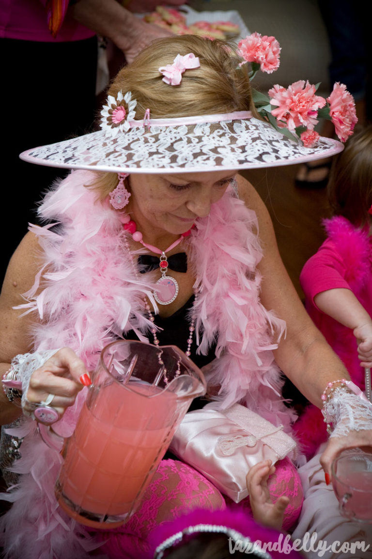 Birthday Flashback: A Fancy Nancy Tea Party - Taz and Belly